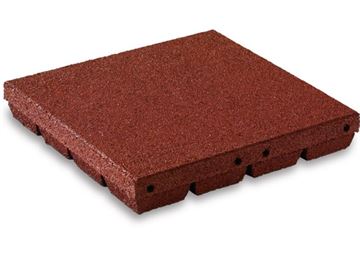 Gummifliser / faldfliser - faldunderlag til legepladsen.