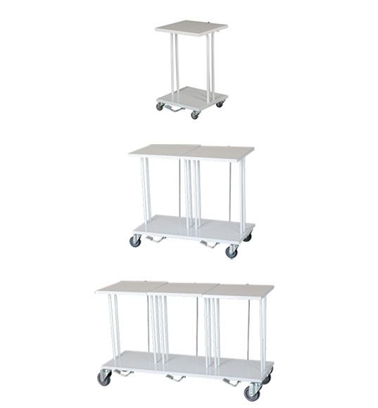 Affaldsstativ m låg og pedal - Flere størrelser | BOEL