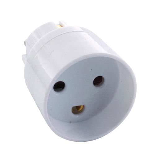 Schuko stik - adapter til konvertering af DK stik