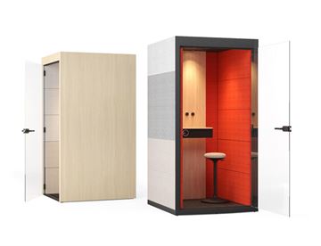 Mødeboks - Silent Room S, polster/polster akustik | BOEL